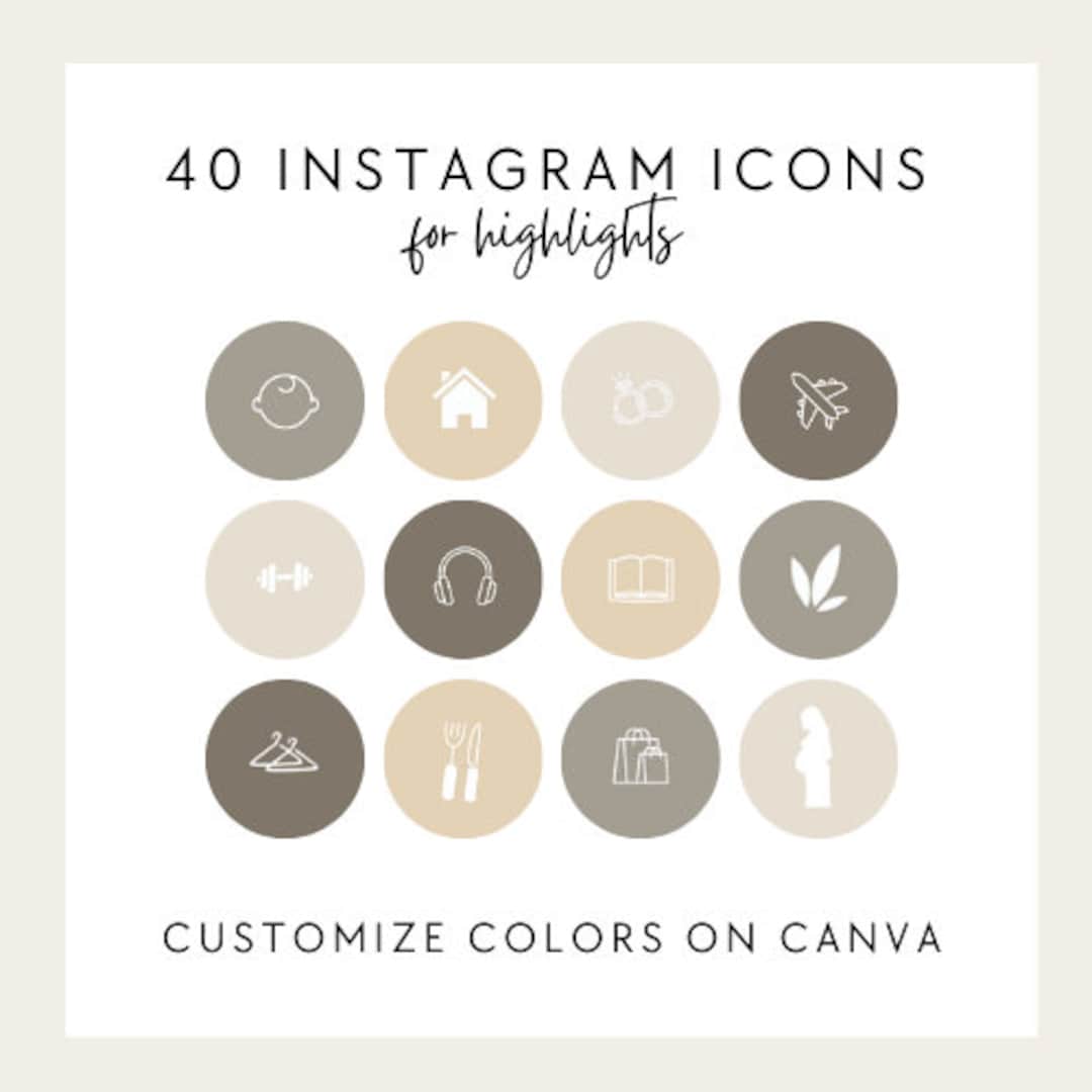 Cute Instagram Highlight Covers | Minimalist Lifestyle Highlights ...