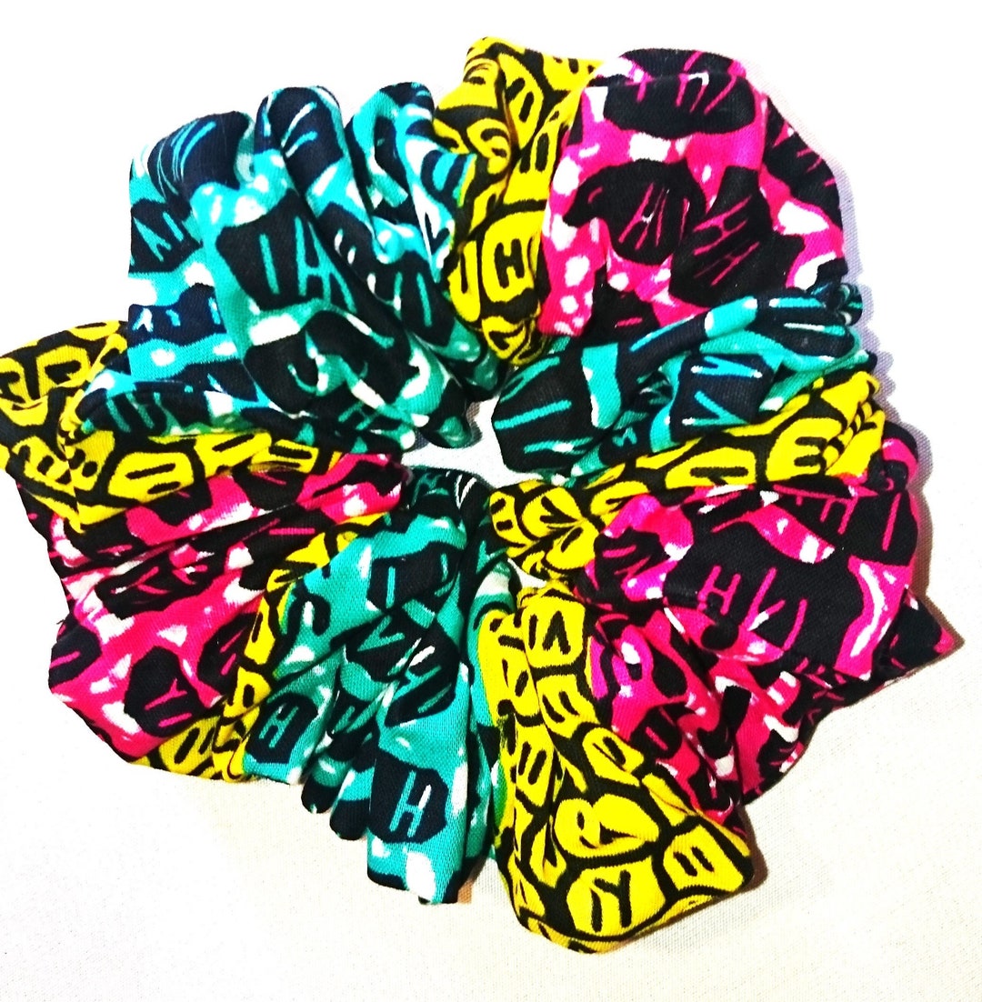 Ankara Fabric Scrunchies, African Wax Print Scrunchies, African Print ...