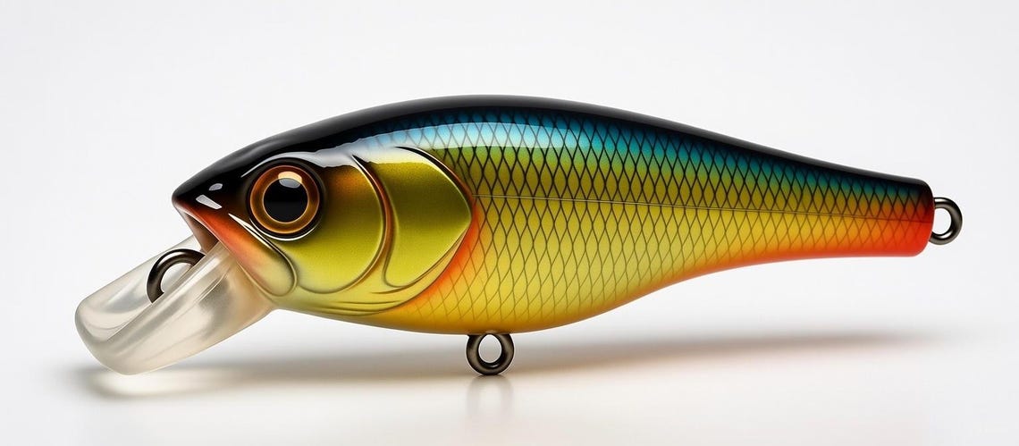 Shallow Diving Crankbait 3D Print File - Etsy