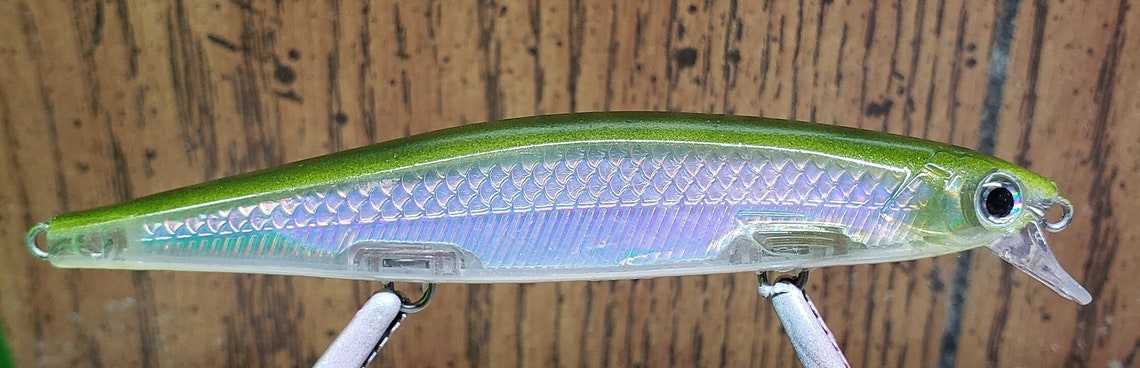 Custom Painted Shallow Diving Foil Jerk Bait - Etsy