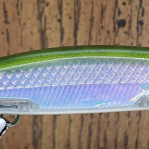 Custom Painted Shallow Diving Foil Jerk Bait - Etsy