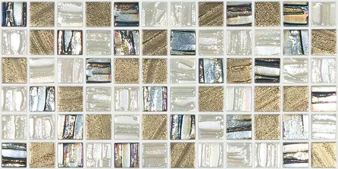 Modern 1x1 Cosmo Glossy Glass - Mosaic Tile - Etsy