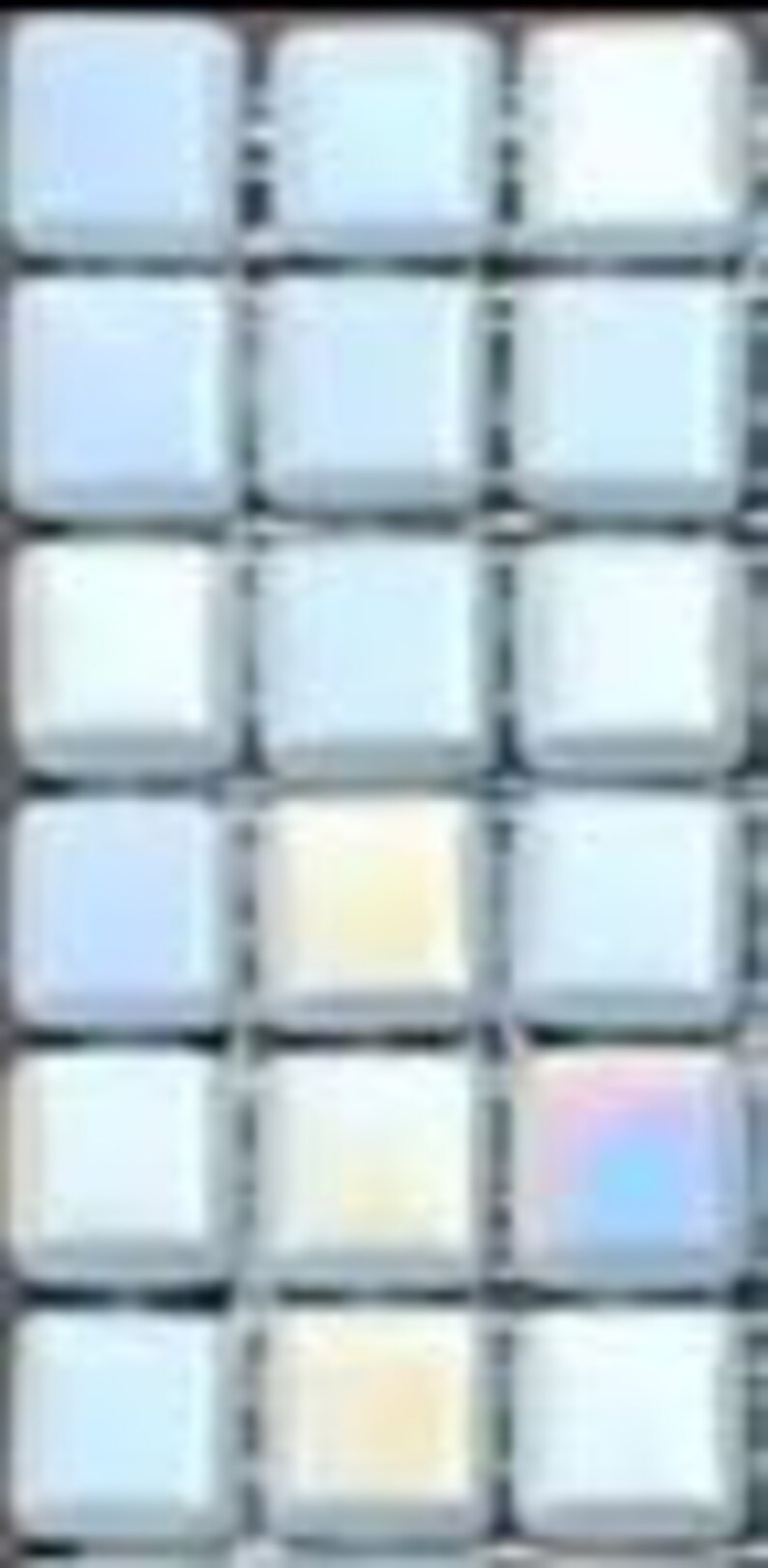 Modern .5x.5 Squares Fotolumini2- 1/2 Fireglass#2 Light Blue Green Glow ...