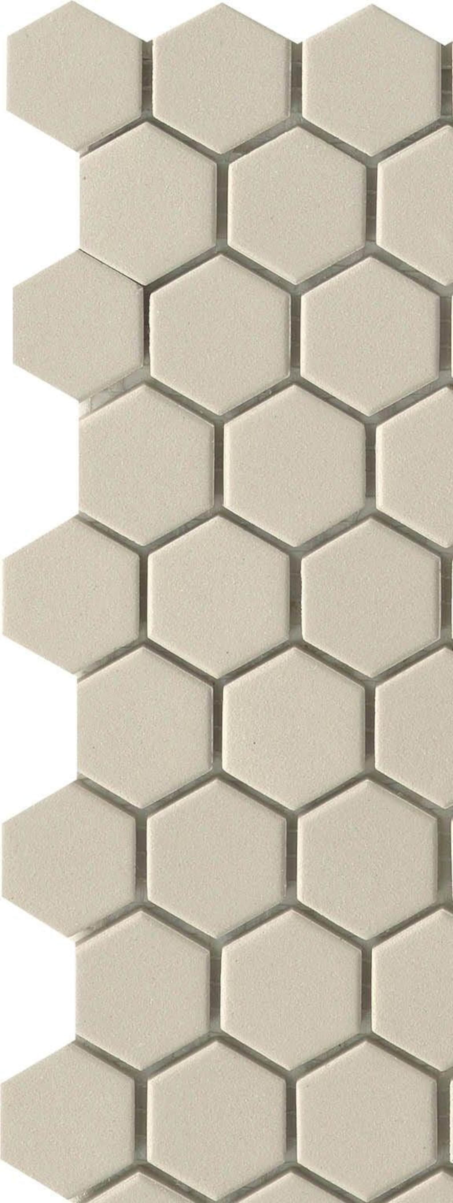 Modern Fawn 1X1 Hexagon Porcelain Matte Mosaic Tile SOURFA1111MH1 - Etsy