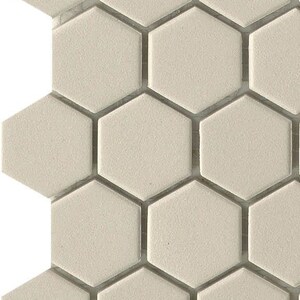 Modern Fawn 1X1 Hexagon Porcelain Matte Mosaic Tile B2C-SOURFA1111MH1 ...