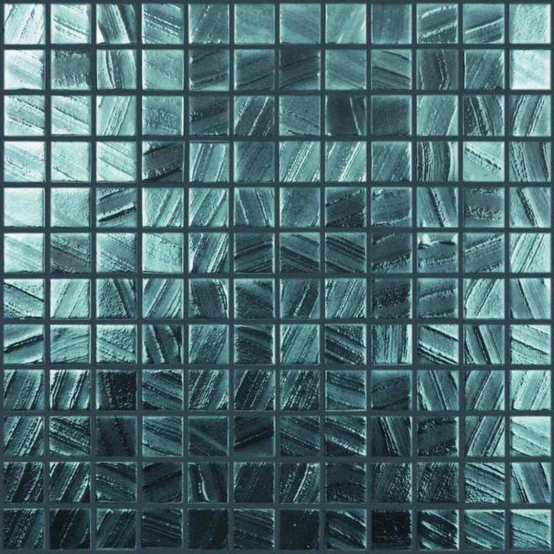 Modern 1x1 093953m Mercury Glossy Glass - 953 Mosaic Tile - Etsy