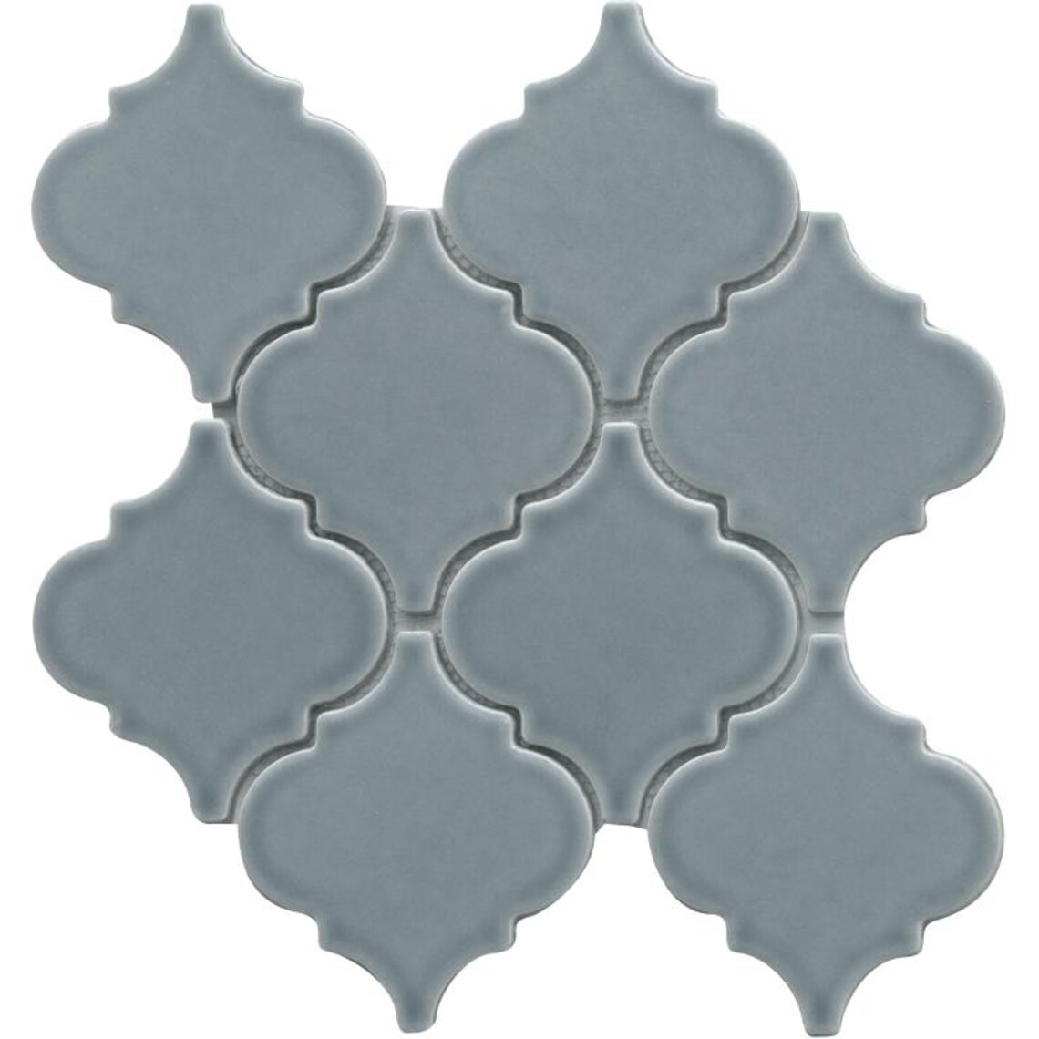 Modern White Arabesque Ceramic Mosaic Tile B2C-MOROARWH1011MO - Etsy