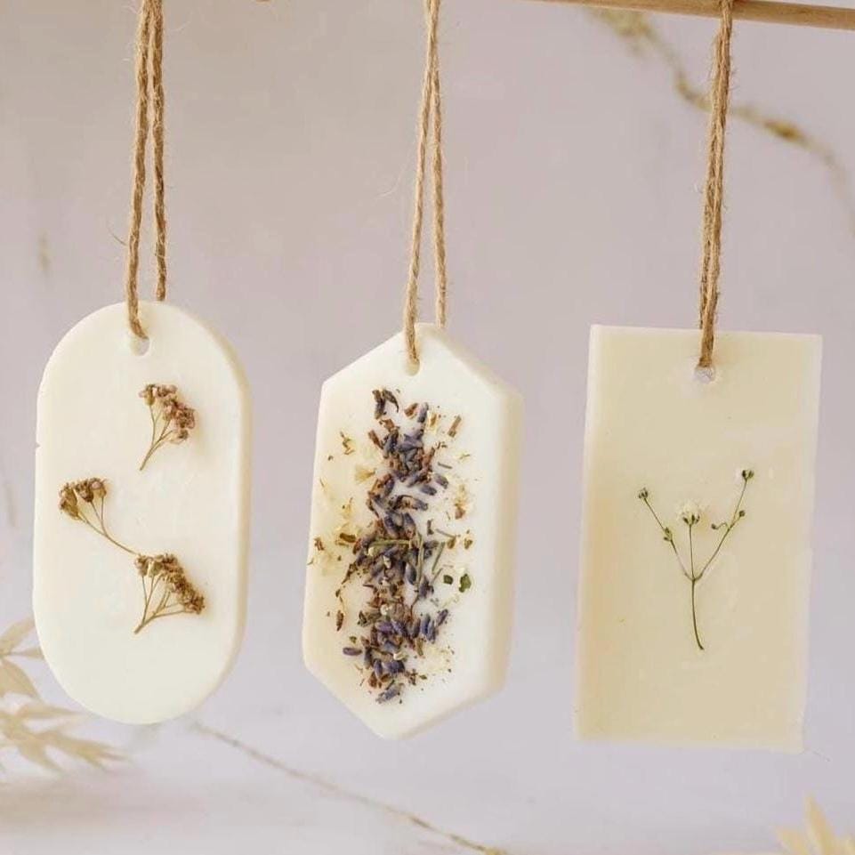Botanical Wax Sachets – Scented Soy Fresheners With Dried Flowers ...