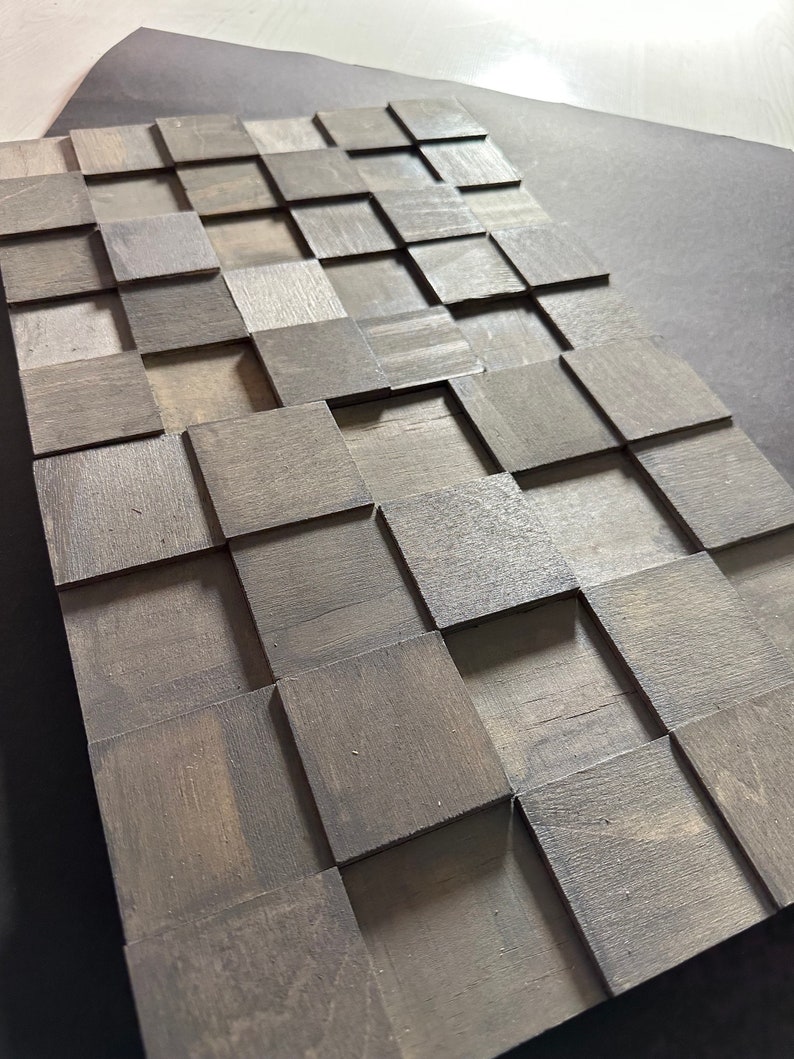 Wooden Panel 3D, Wall Wooden Panel Desing - Etsy