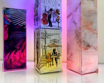 3d LED Wall Panels, Dimensional Accent Wall, Wall Decor, Modern Decor ...