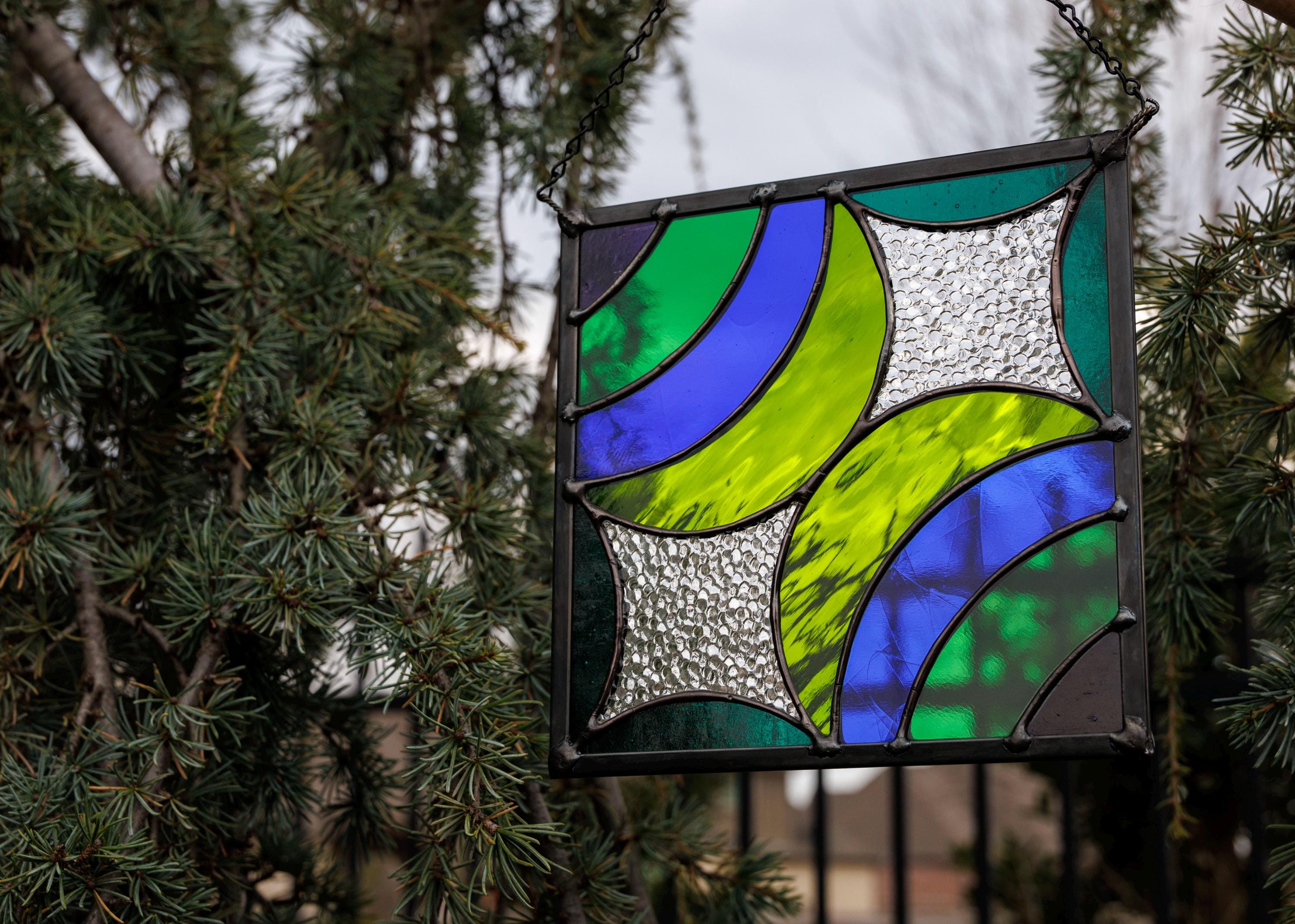 Cosmic Square • Stained Glass Pattern • Digital Download • HOBBY ...