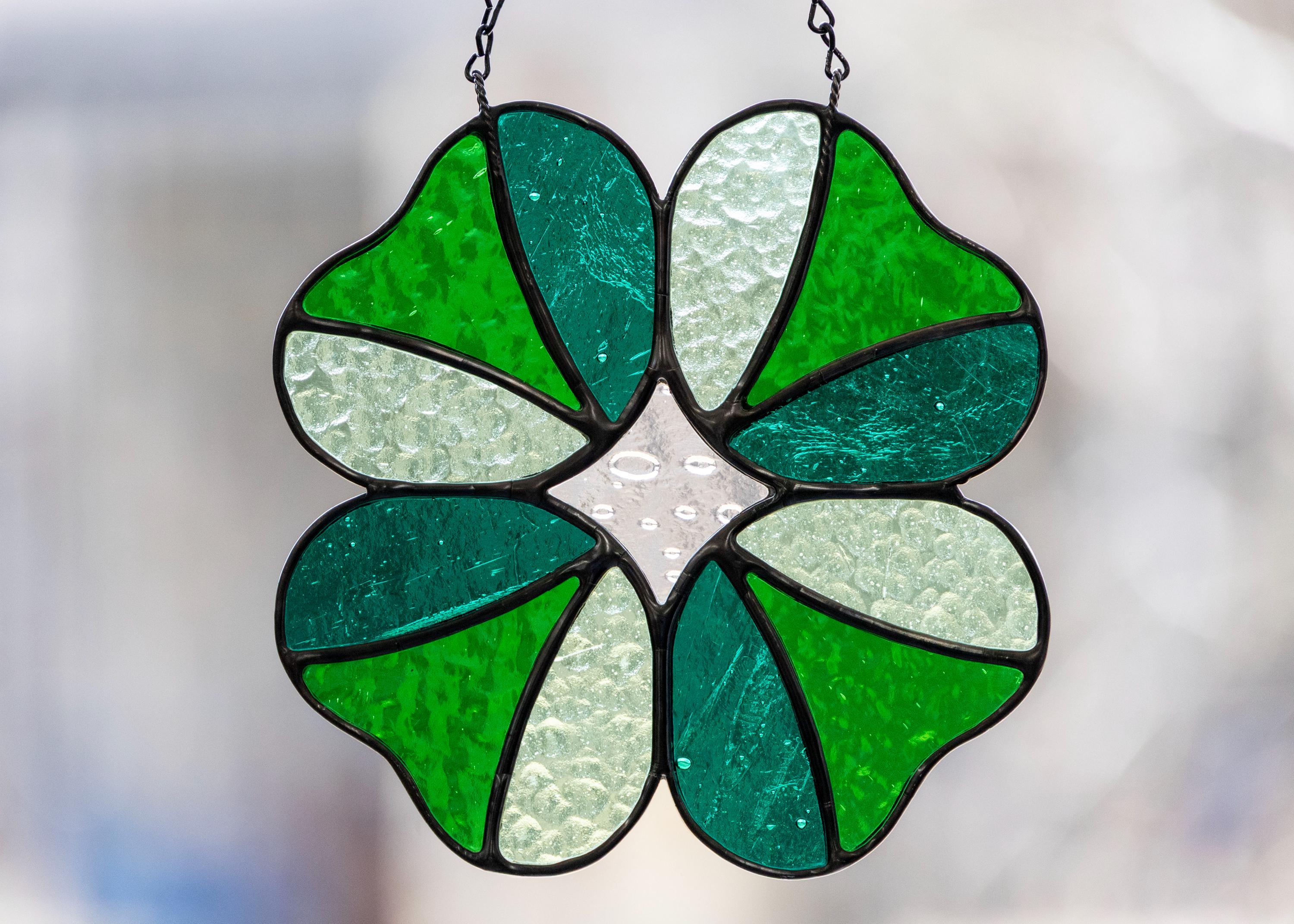 Clover Star • Stained Glass Pattern • Digital Download • HOBBY LICENSE ...