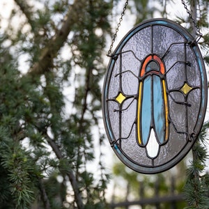 Lightning Bug • Stained Glass Pattern • Digital Download • HOBBY ...
