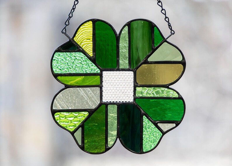 Clover Weave • Stained Glass Pattern • Digital Download • HOBBY LICENSE ...