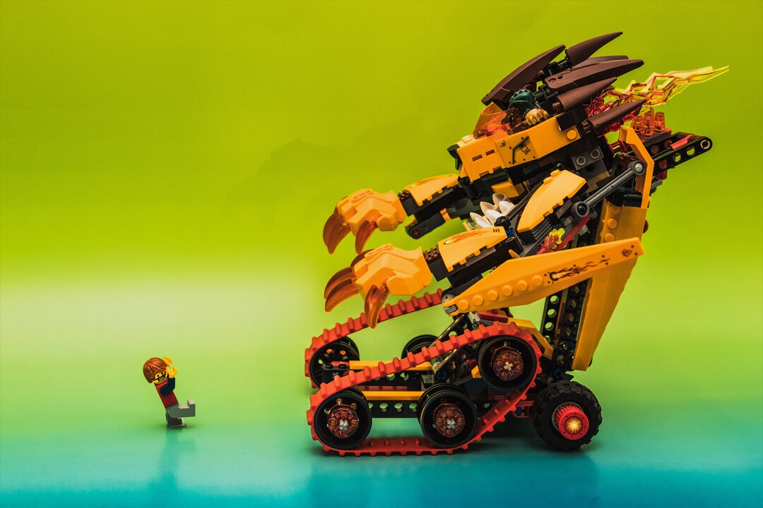 Meeting a Monster Toys Photography 12 X 18 In. Great for Childrens ...
