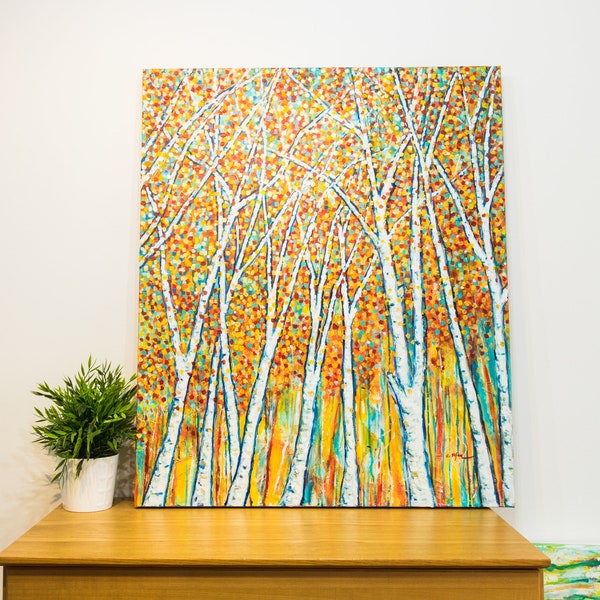 Pointillism Painting - Etsy