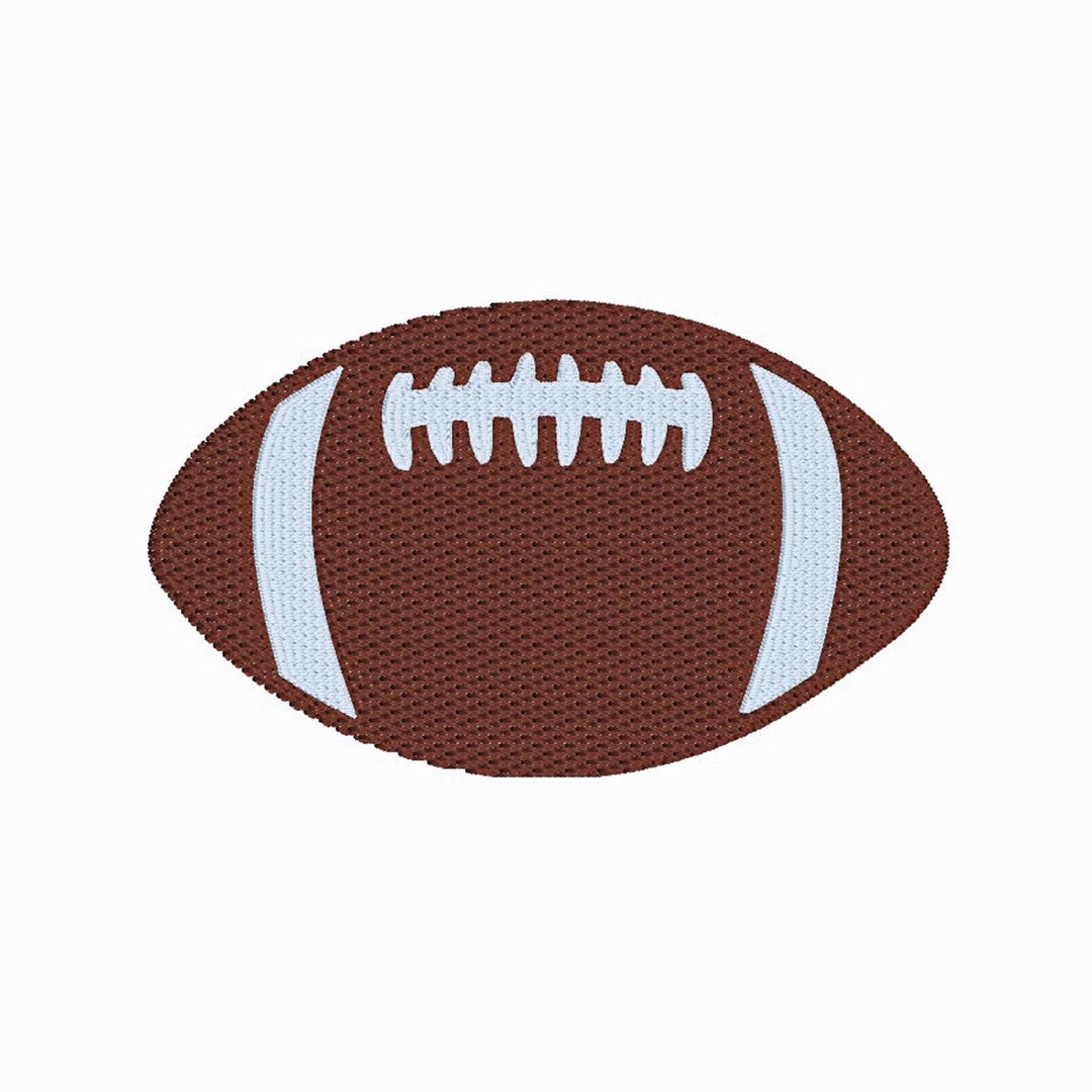Football Machine Embroidery Design (instant Download) - Etsy