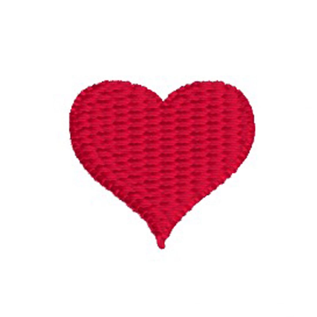 Valentine Heart Machine Embroidery Design, Mini Heart Embroidery Design ...