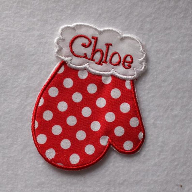 Mitten Applique Machine Embroidery Design: Several Sizes - Etsy
