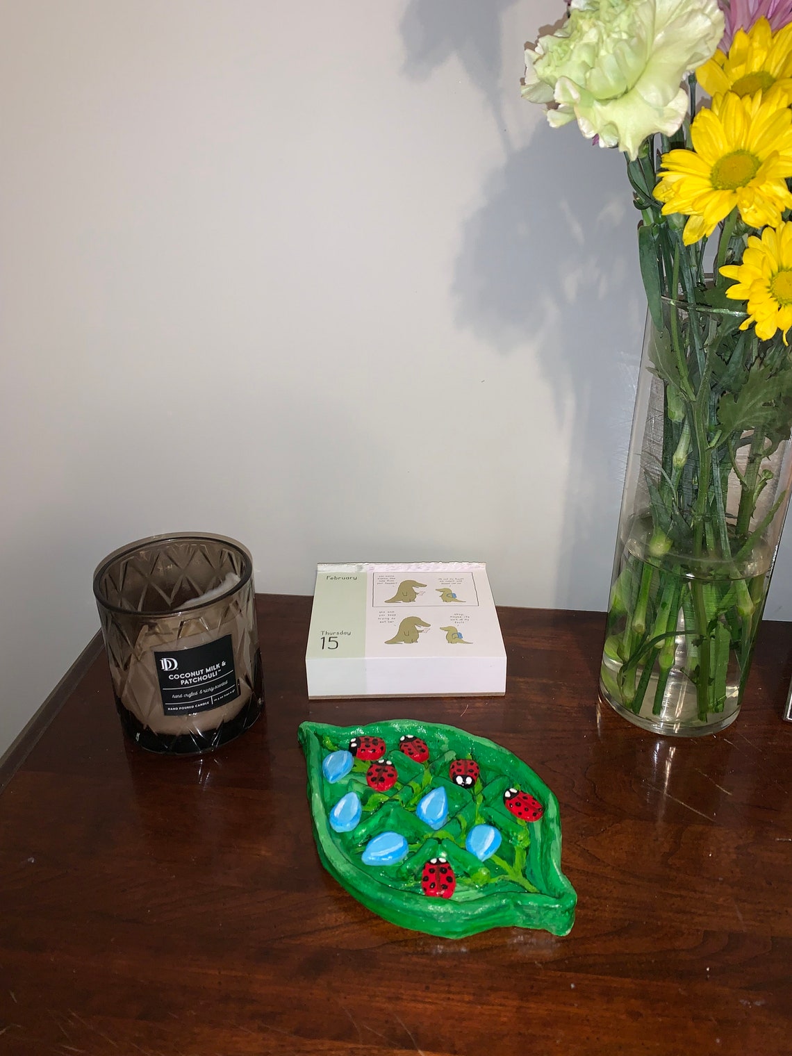 Ladybug Leaf Tic-tac-toe Board - Etsy