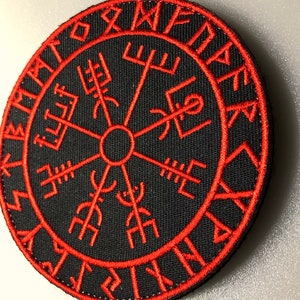Vegvisir Compass Viking Shoulder Patch Morale Boost Tactical Airsoft ...