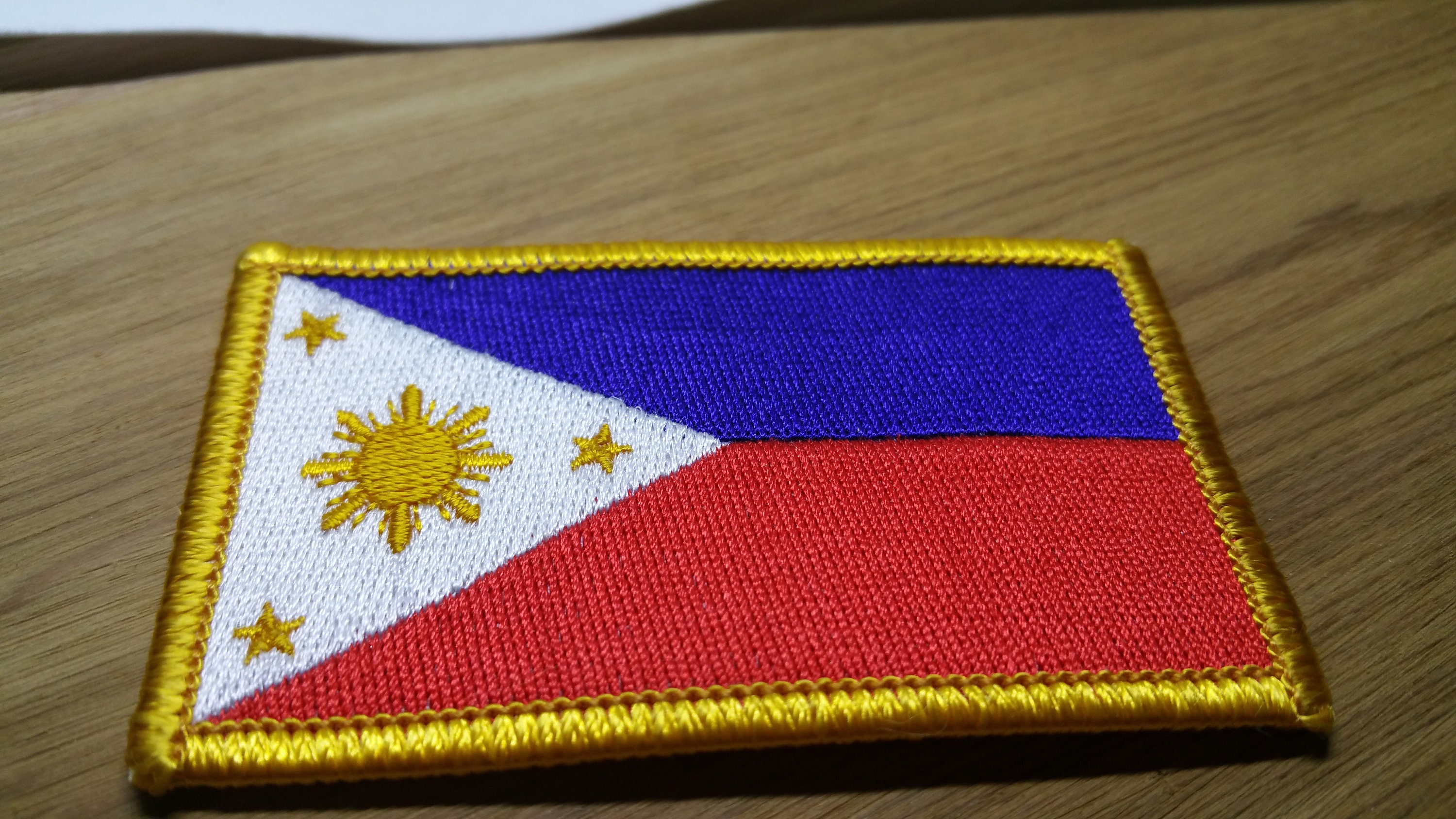 Republic of the Philippines Flag Patch Morale Tactical Iron on ...