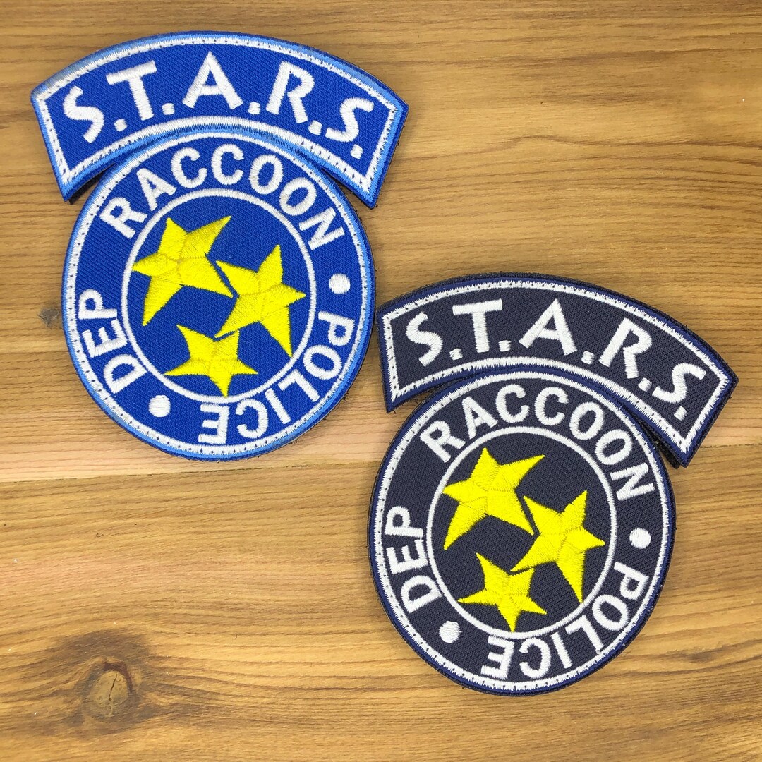 Oval Raccoon Police RPD Patch - Resident Evil Cosplay Morale Badge - Etsy