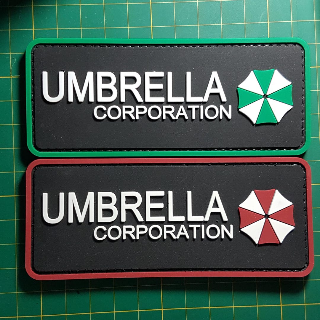 PVC Umbrella Corporation Resident Evil Game Police Patch Morale Black ...