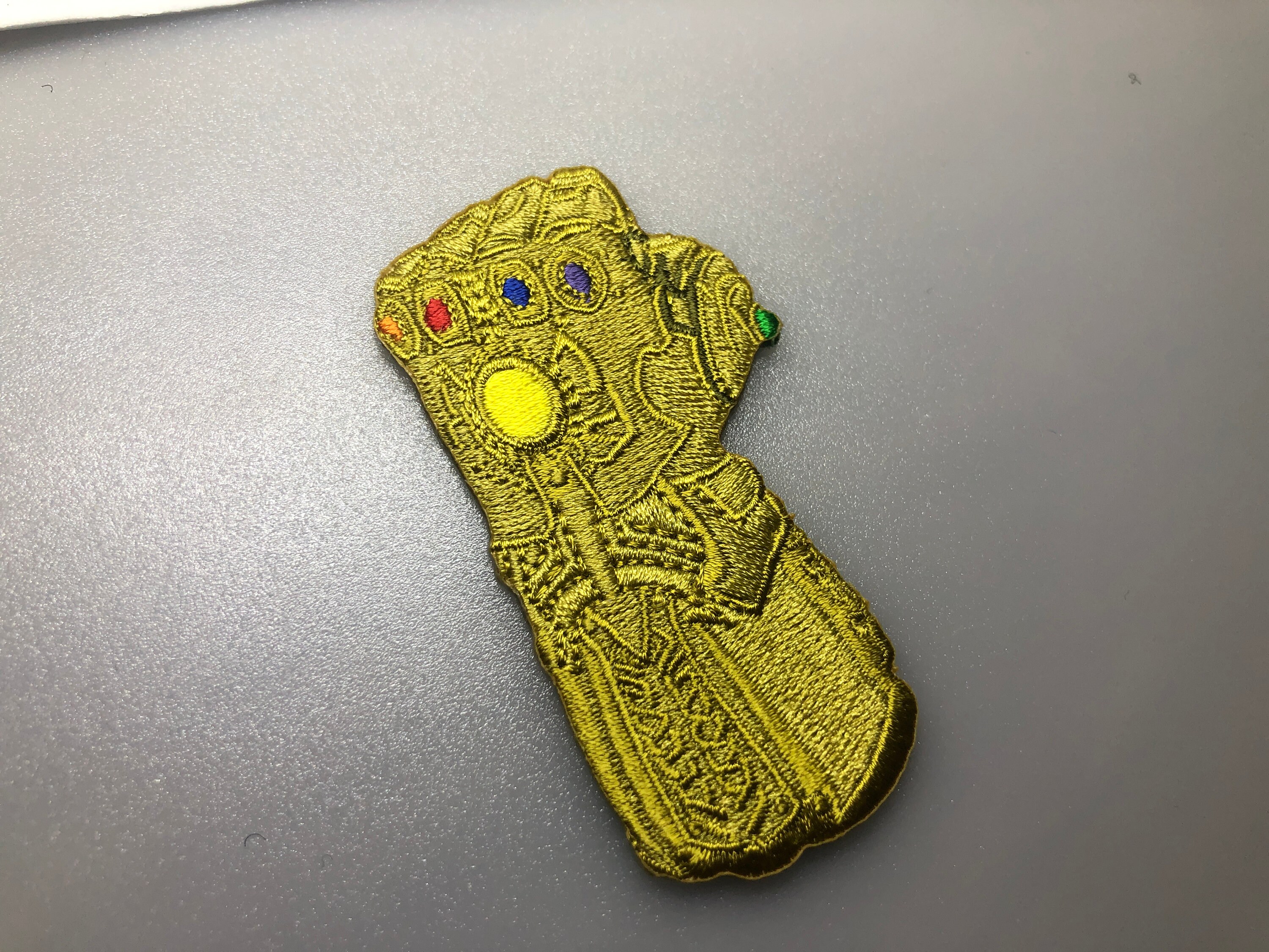 Gauntlet Patch Morale Comicon Costume Cosplay Glove Applique Kids Movie ...