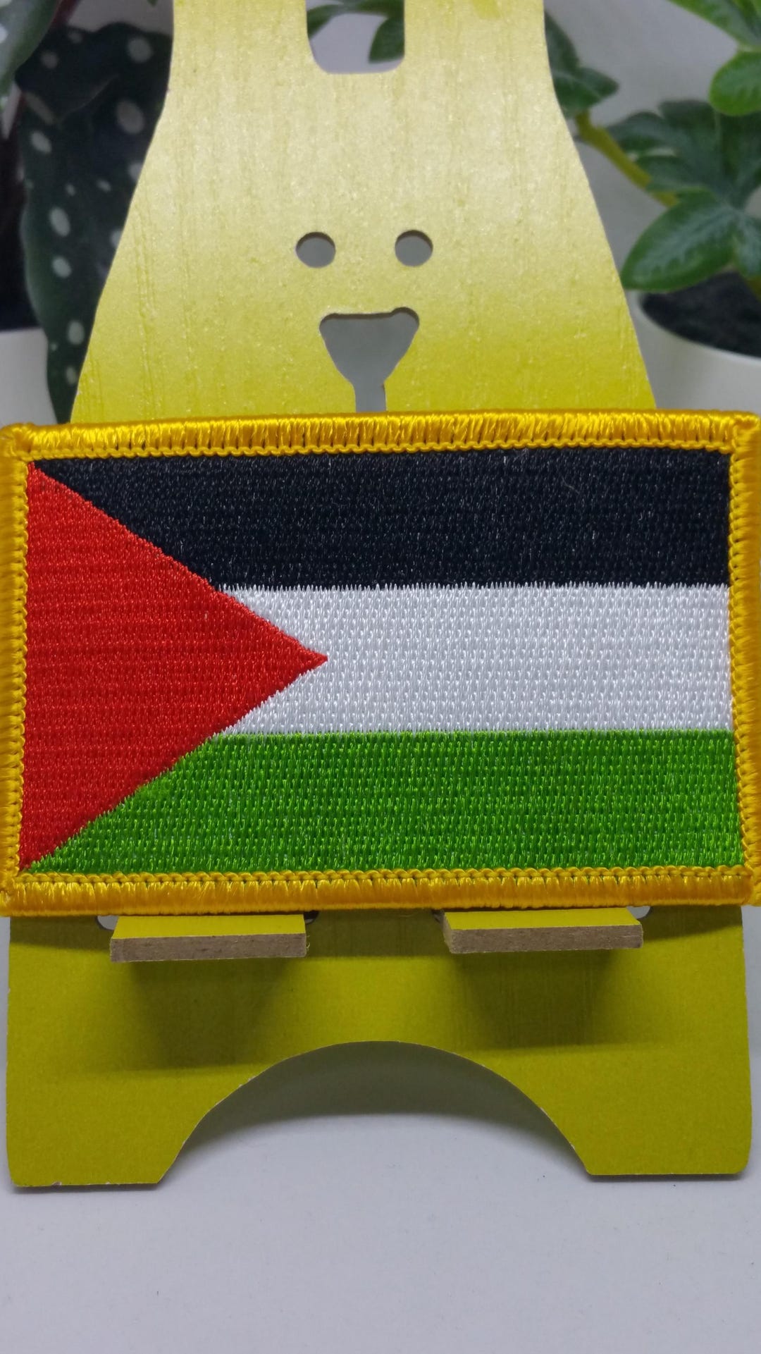 The State of Palestine Flag Patch Morale Patch - 2x3 Inches | Dawlat Filasṭīn West Bank Gaza ...