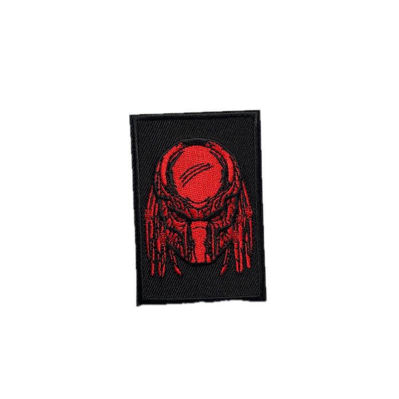 Predator Head Patch - Arnold Movie Morale Badge - Etsy