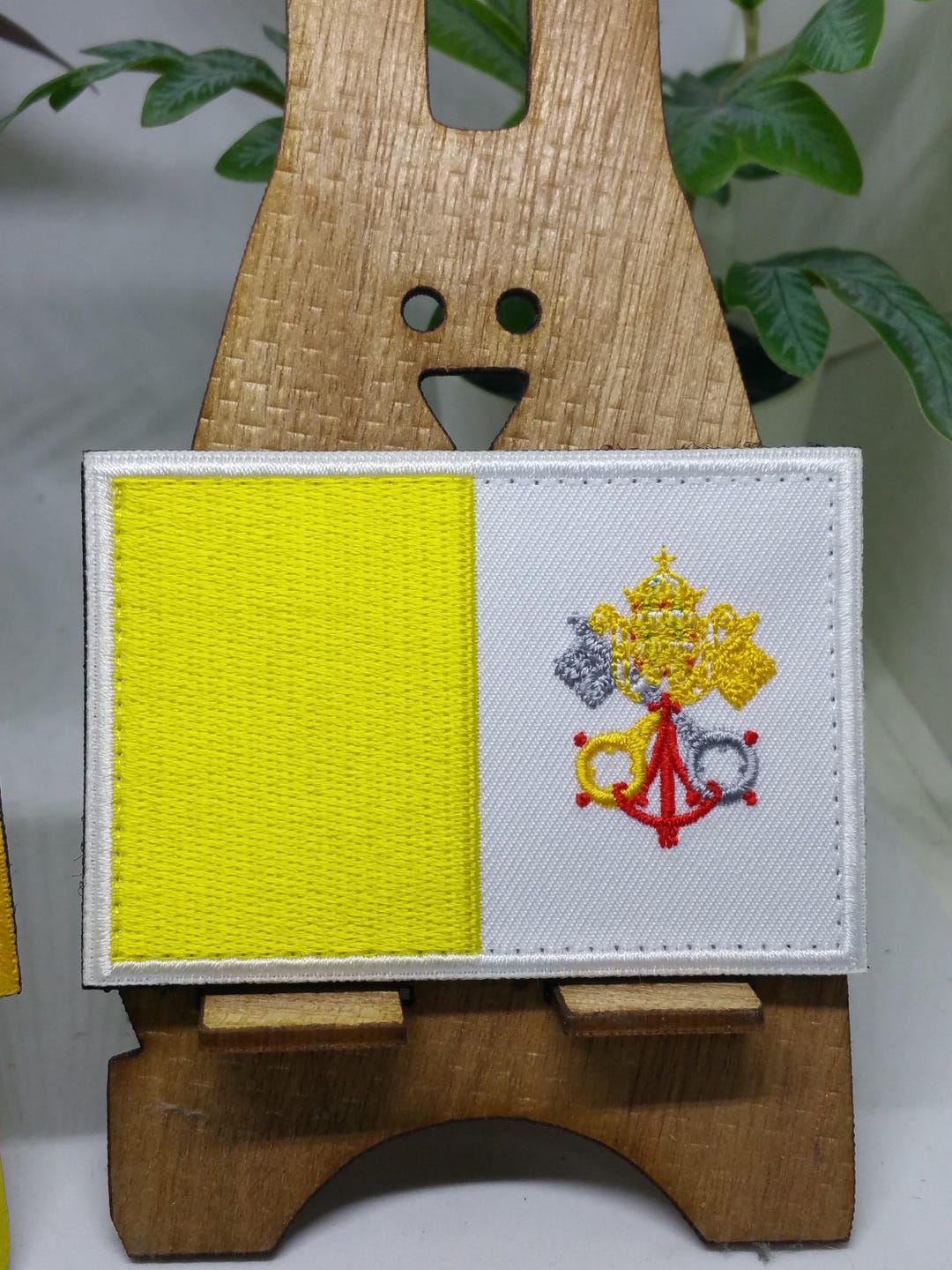 VATICAN Flag Christianity Christ Pope Priest Bag Army Patch Morale ...