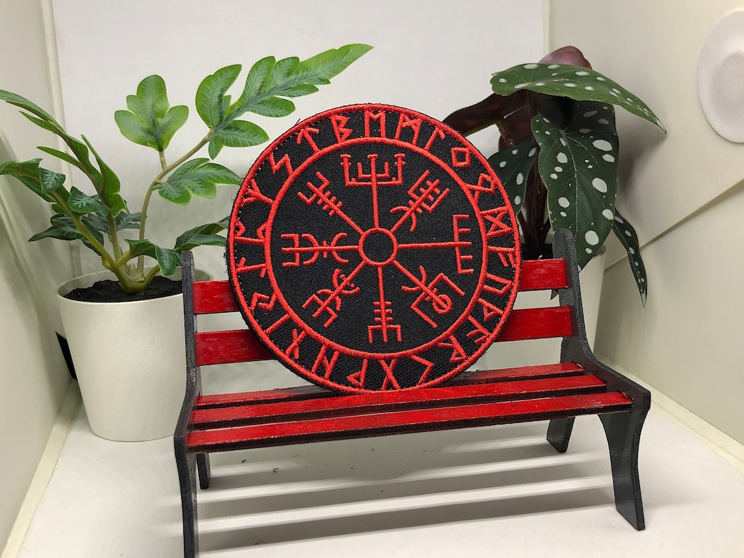 Vegvisir Compass Viking Shoulder Patch Morale Boost Tactical Airsoft ...