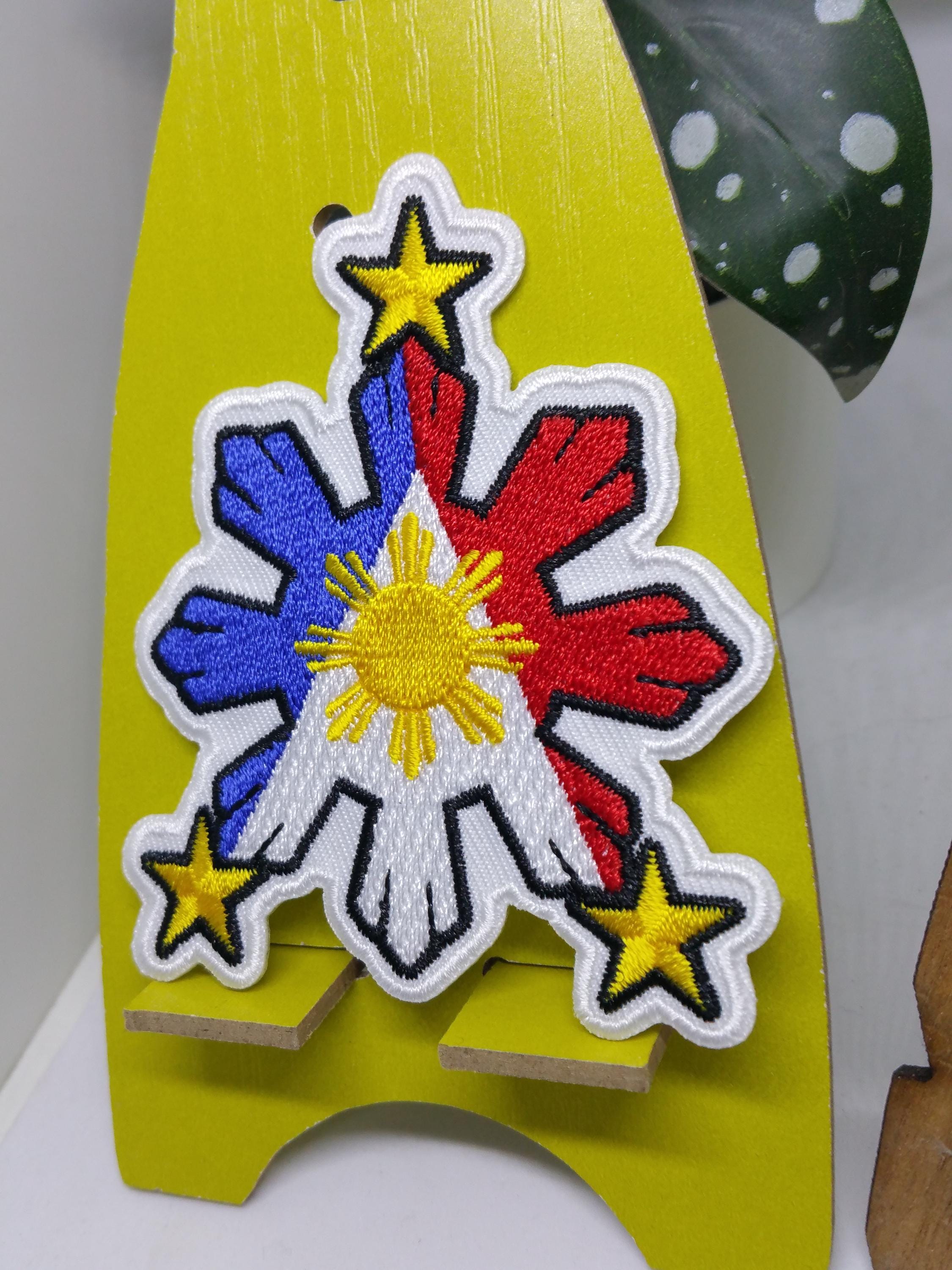 Philippines Flag Patch Morale Tactical Iron on Republika Ng Pilipinas ...