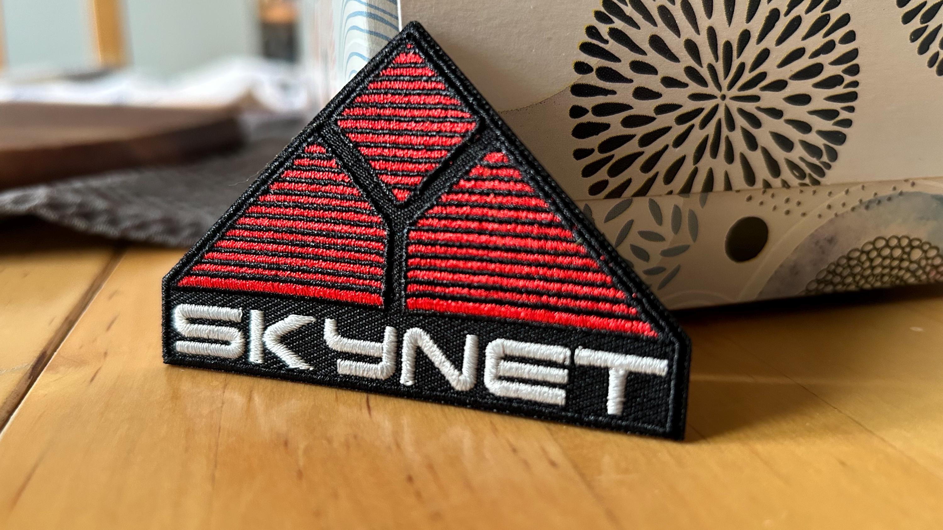 Skynet Cyberdyne Systems Patch - Terminator Movie Embroidered Badge - Etsy