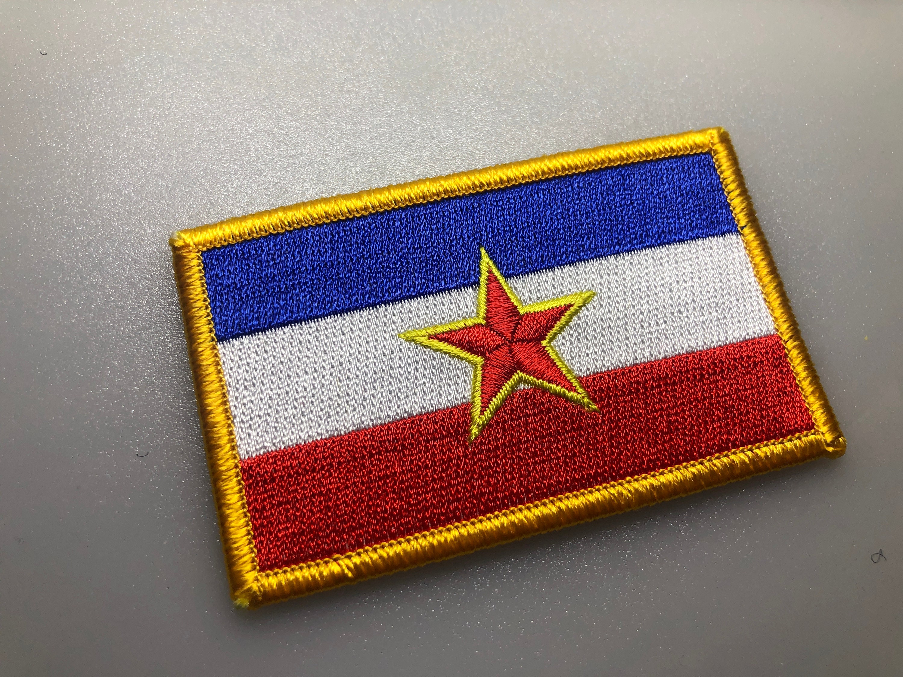 Jugoslovenska Zastava Yugo Yugoslavia Flag Patch Morale Tactical ...