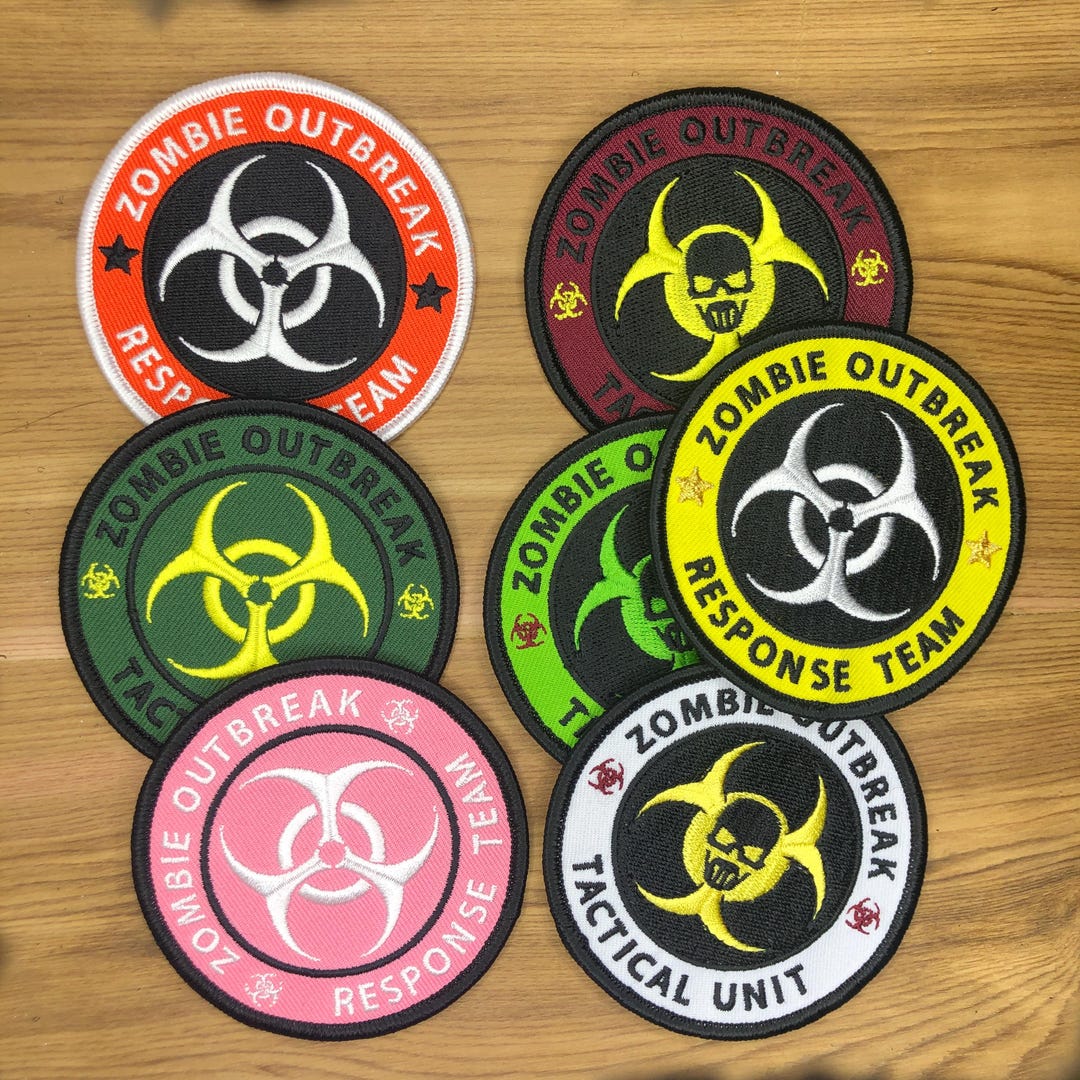 Zombie OUTBREAK Response TEAM Patch Morale Tactical Unit Morale 2nd ...
