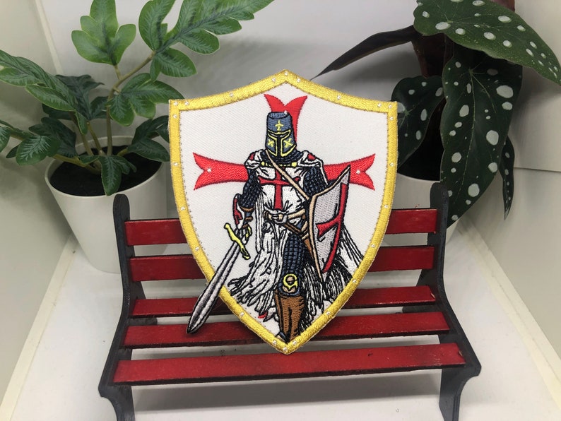 Knight Templar Tactical Patch Morale Cross Shield God Wills It ...