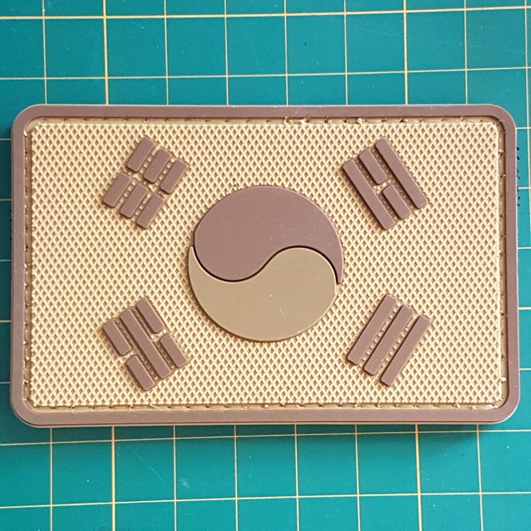 PVC South Korean Korean Police Dogs Military Police Motorcycle Patch ...
