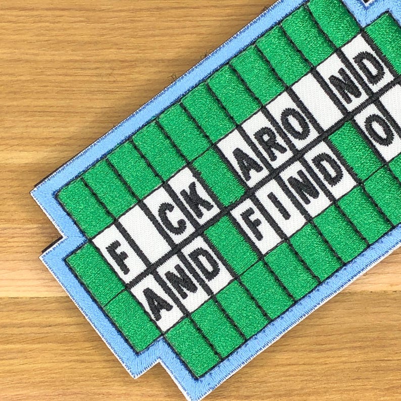 Fuck Around Find Out FAFO Patch - Funny Tactical Morale Badge ...