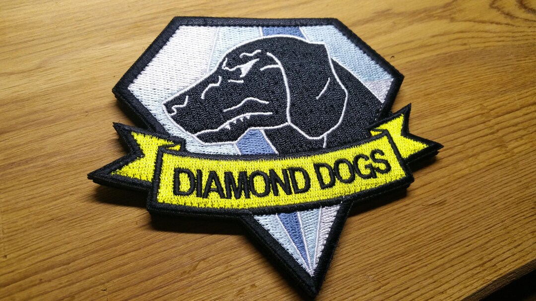 Diamond Dogs Patch Morale Tactical MGS Military Gear Company Mercenary ...