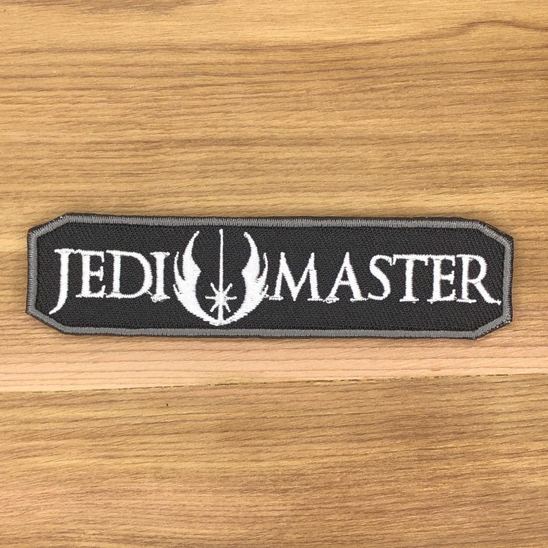 Jedi Master Tab Patch - Star Cosplay Morale Badge - Etsy