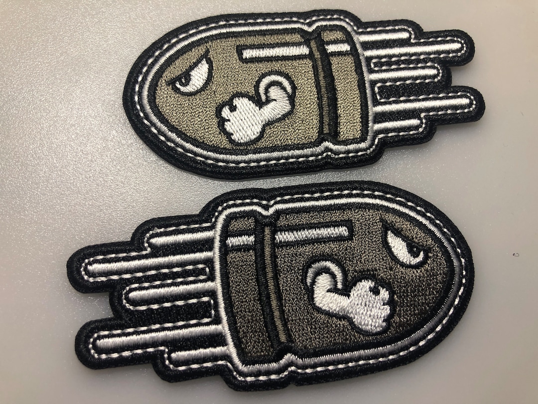 Flying Bullet Patch Morale Tactical Meme Army Military Angry Red or ...