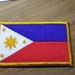 Republic of the Philippines Flag Patch Morale Tactical Iron on ...