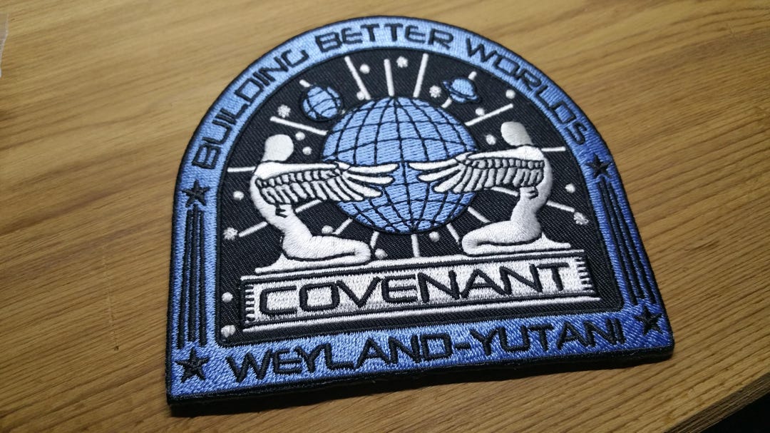 YUTANI WEYLAND Uscss Patch Morale Prop Uniform Costume Cosplay Crew ...
