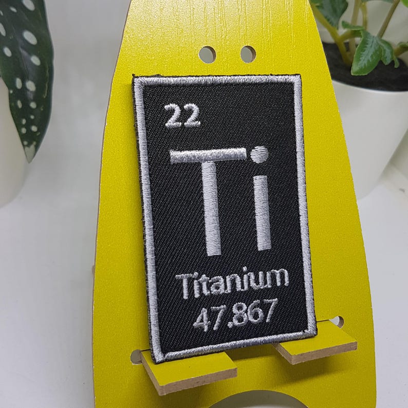 Titanium Ti Periodic Table Lead Patch Morale Tactical Meme Army ...