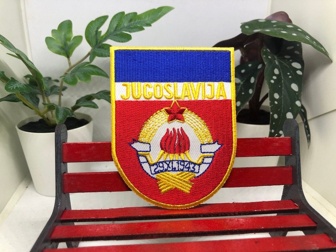 Jugoslovenska Zastava Yugo Yugoslavia Flag Patch Morale Tactical Trobojka Jugoslavija Sport ...