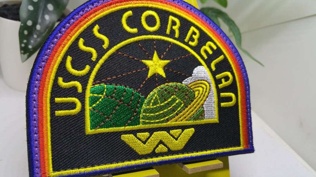 USCSS CORBELAN Weyland Cargo Ship Officer Shoulder Patch Morale ...