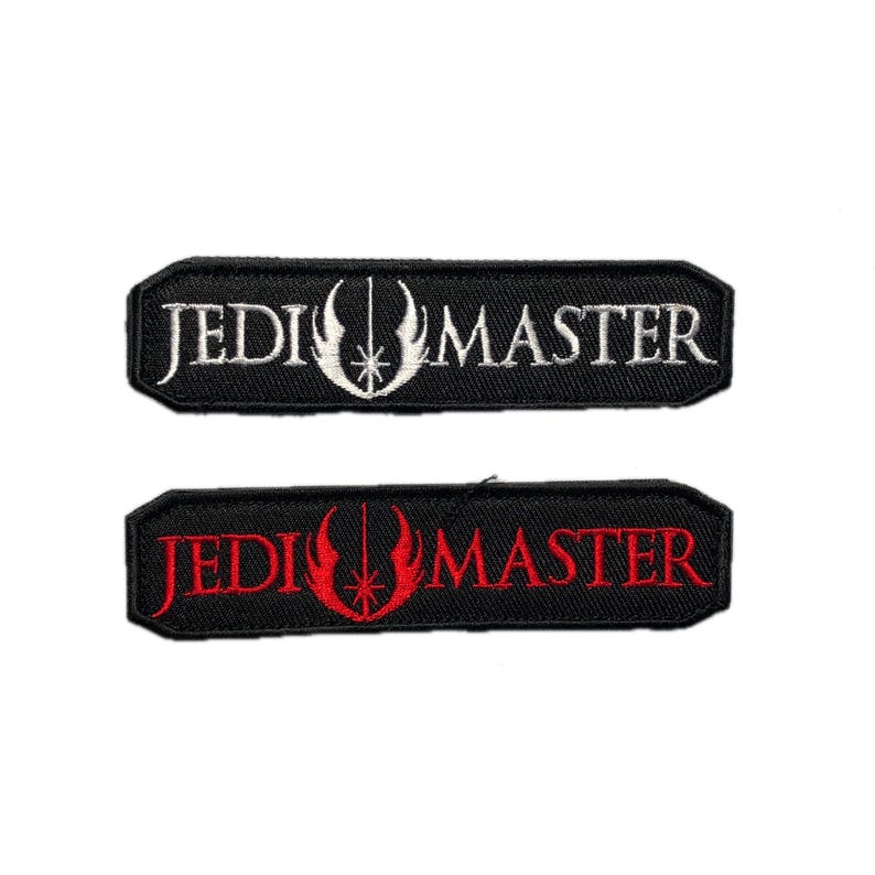 Jedi Master Tab Patch - Star Cosplay Morale Badge - Etsy