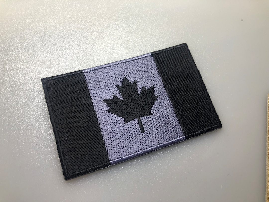 Iron on Subdued CANADA Canadian Canada Flag Shoulder Patch Morale Boost ...